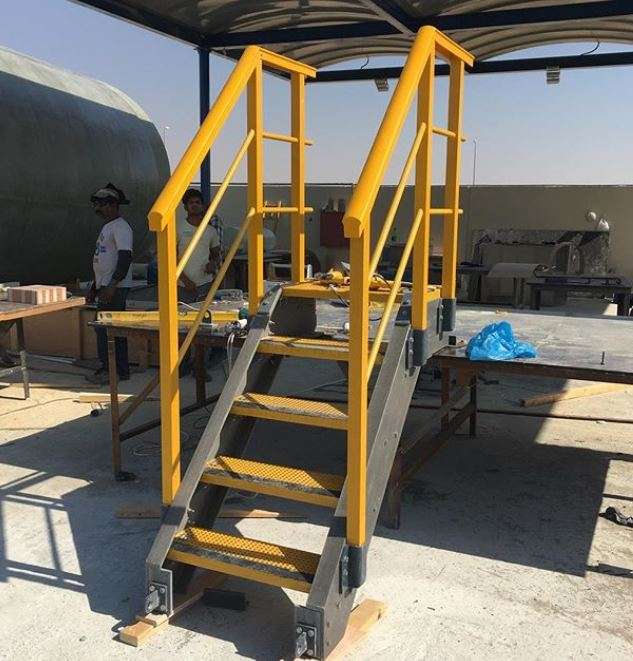 GFRP RIG STAIRCASES – Al Mustaqbal